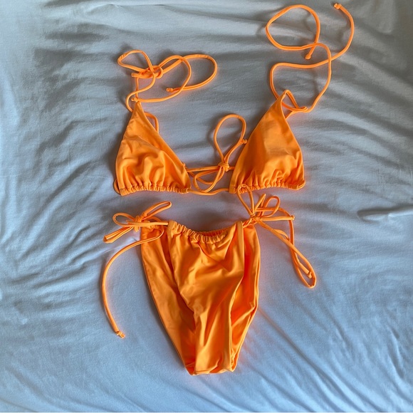 REVOLVE | Swim | Revolve Orange Bikini Set | Poshmark